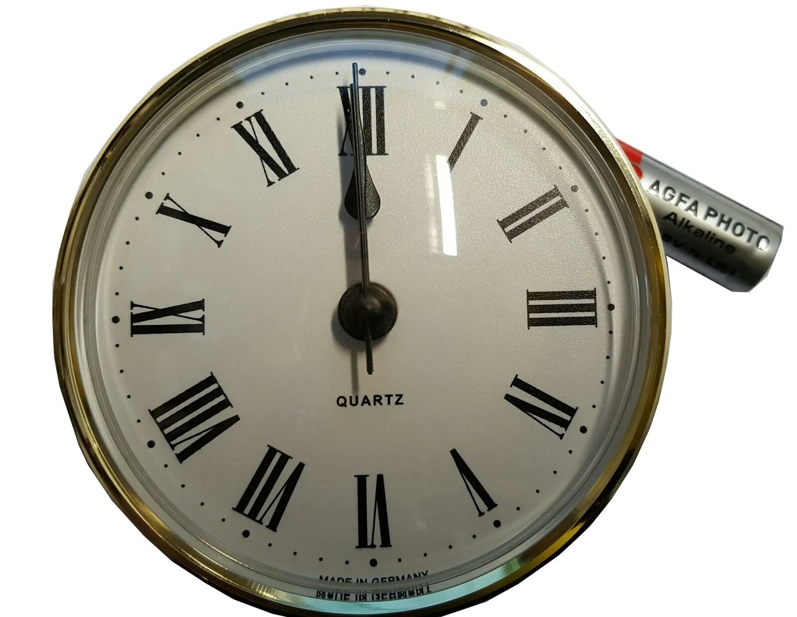 72mm Oval Caravan Clock | Winchester Caravans